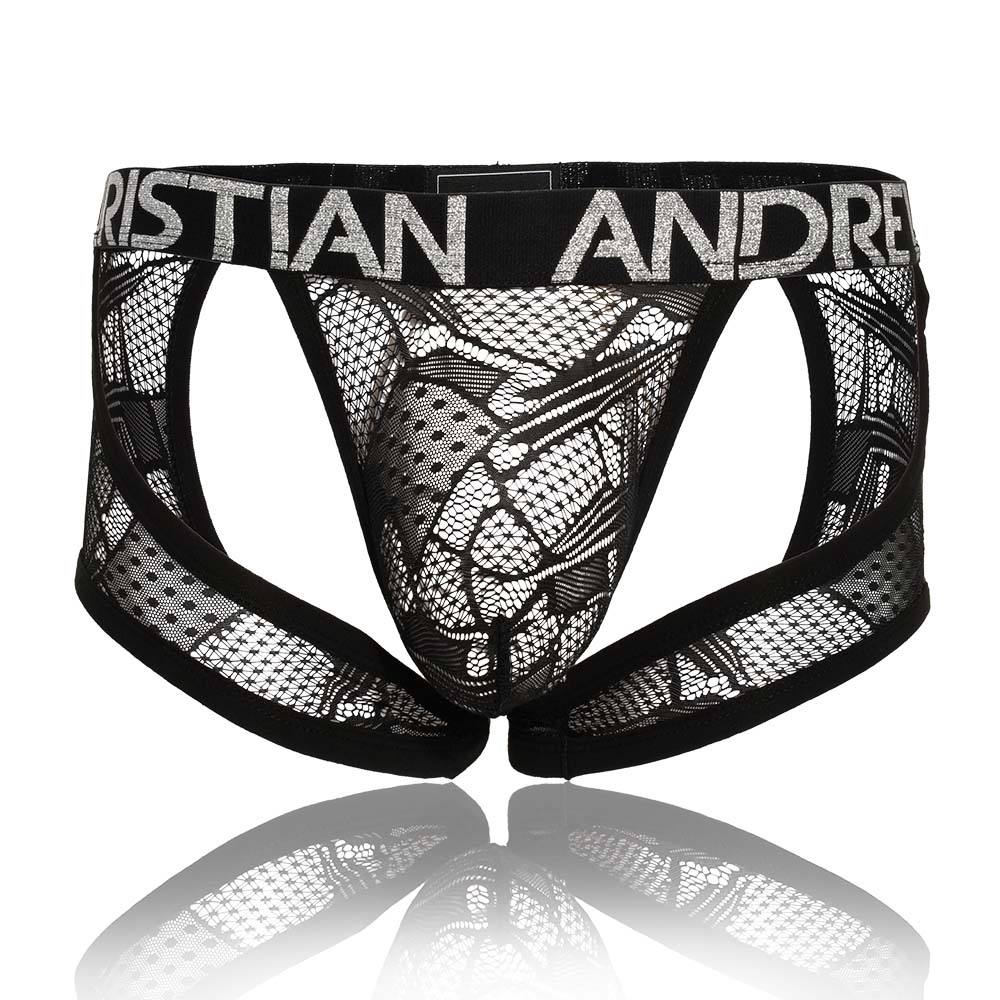 Thong Andrew Christian Flare Lace Chap 91115