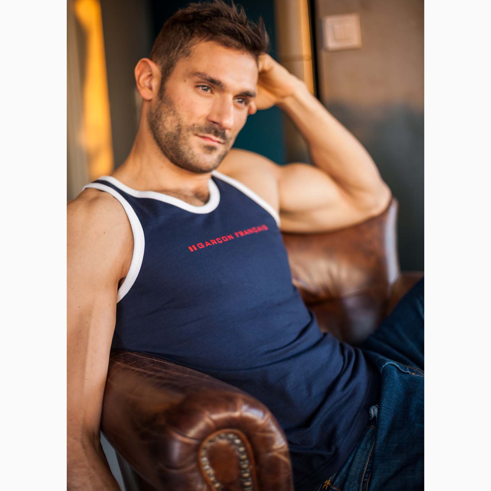 Débardeur Garçon Français GFD114